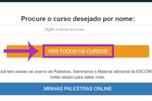 Cursos Gratuitos Escon: Plataforma EAD
